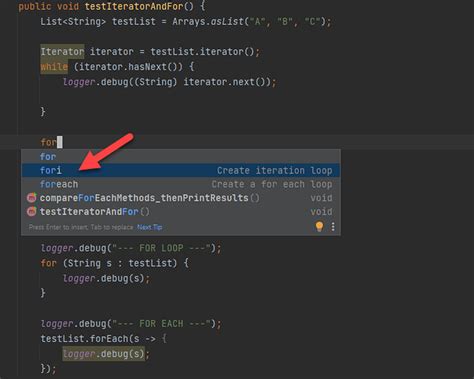 Intellij Idea 快速插入 For 循环 Honeymoose Medium