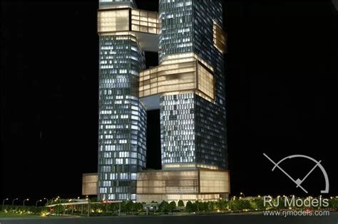 Tencent Building Scale Model By Rj Models