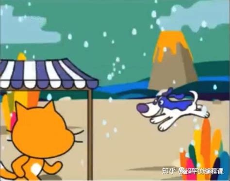 下雨 第12届蓝桥杯scratch省赛3真题第5题 知乎