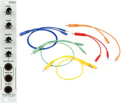 Tiptop Audio Sd808 Eurorack Analog Snare Drum Module Bundle Reverb Tiptop Audio Sd808 Eurorack Analog Snare Drum Module Bundle Reverb