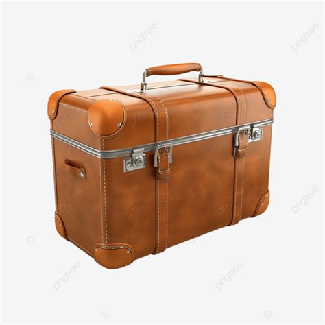 격리된 배경 3d 렌더링에 세 개의 다양한 색상의 여행가방 가방 여행 가방 수화물 Png 일러스트 및 이미지 에 대한 무료