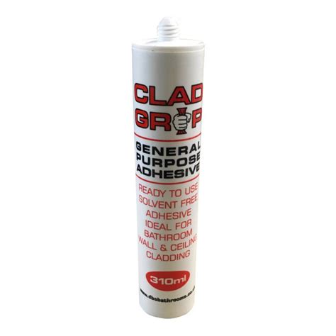 Clad Grip Panel And Cladding Adhesive Tube Dbs Bathrooms
