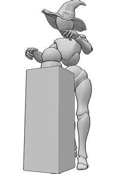 Spell Casting Poses PoseMy Art
