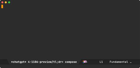 a dedicated compose buffer on top of chatgpt shell r emacs