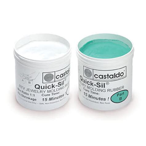 Castaldo® Firm Quicksil® Rtv Jewelry Molding Rubber 1kg Gesswein Canada