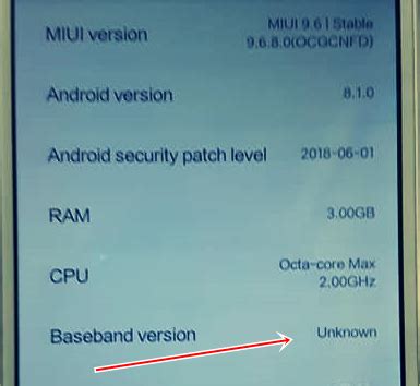 Fix Imei Baseband Redmi 6 6a Mediatek
