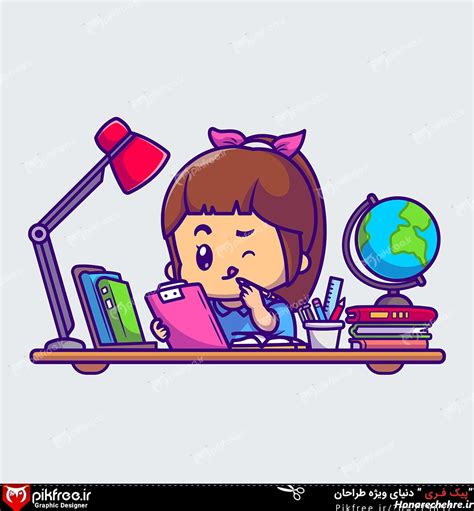 20 عکس از پس زمینه درسی دخترانه مناسب برای خلاقیت و یادگیری