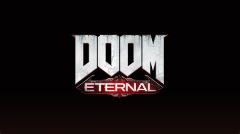 Doom Eternal Logo 4k 5 Wallpaper Pc Desktop