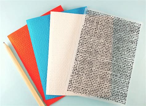 Fabric Texture Embossing Folder Paper Embossing Paper Craft Embosser Background Embossing