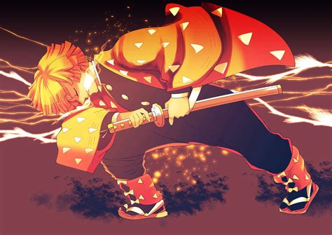 Demon Slayer Zenitsu 4k Wallpapers Wallpaper Cave
