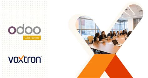Odoo Gold Partnership Announcement Voxtron