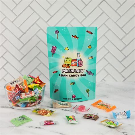 Mashi Box Asian Candy Mystery Variety Pack 40 Pcs Mix Of Japanese