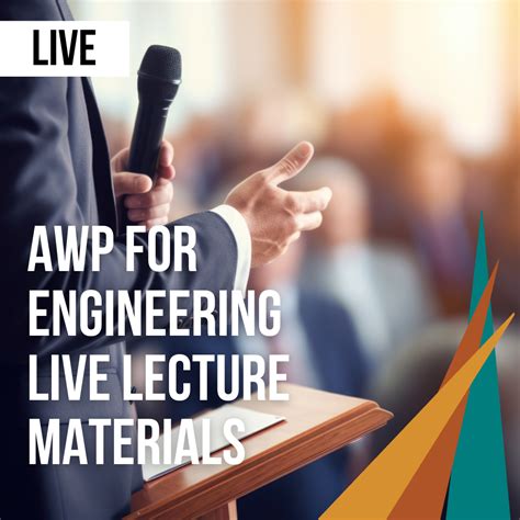 Awp For Engineering Live Lecture Materials Awp University