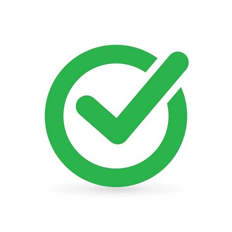 Green Tick Checkbox Vector 3781092 Vector Art At Vecteezy