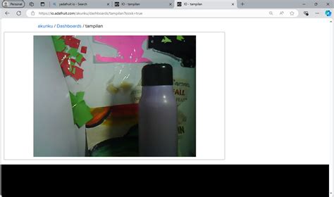 Bermain Adafruit IO 3 ESP32 CAM IoT MQTT Panel