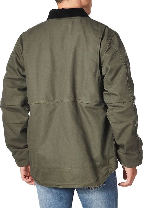 Buy Carhartt Mens Full Swing Loose Fit Washed Duck Fleece Lined Jacket
