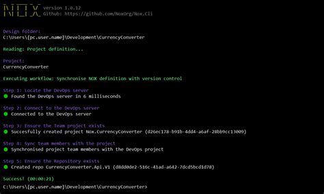 GitHub NoxOrg Nox Cli The Nox Command Line Interface