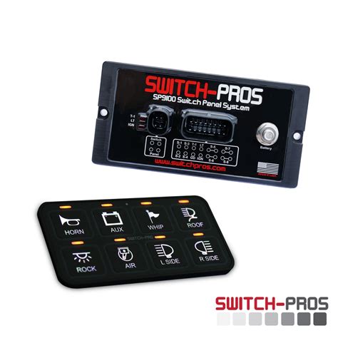 Switch Pros 8 Switch Programmable Switch Panel Power System Utvraceshop Com