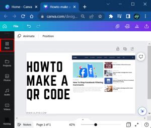 How To Make A QR Code In Canva