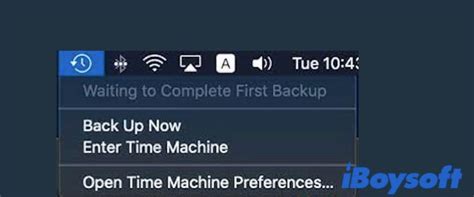 How To Fix Time Machine Waiting To Complete First Backup