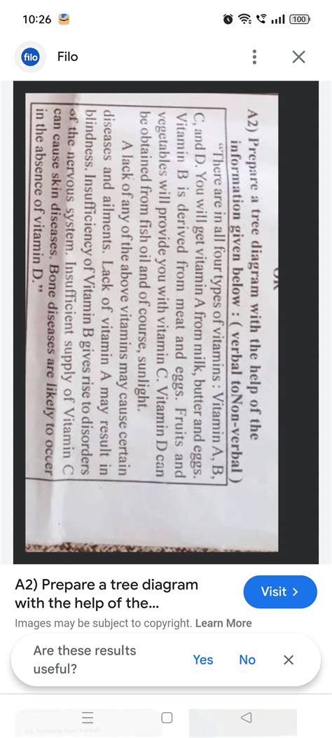 10 26100filo Filoa2 Prepare A Tree Diagram With The Help Of The V