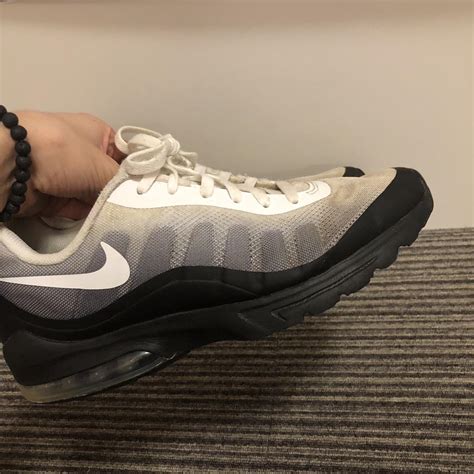 Nike Mens Black And Grey Trainers Depop