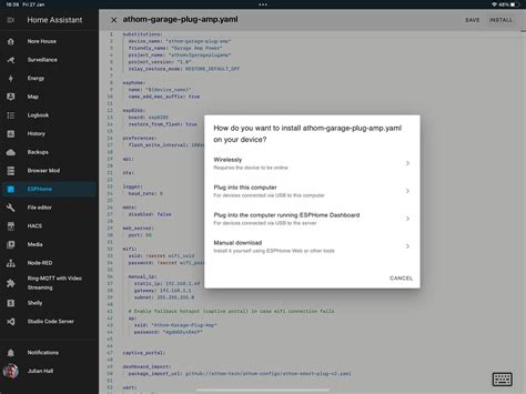 athom esphome and flashing esphome home assistant community