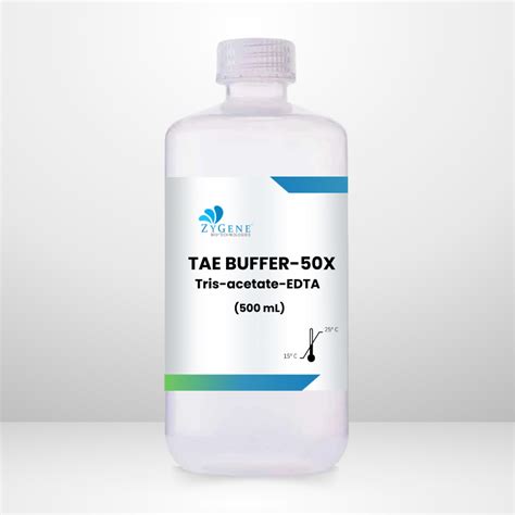 Tae Buffer Tris Acetate Edta 50x 500 Ml Laboratory Reagents And Spare Parts Zygene