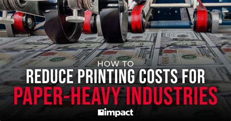 How To Reduce Printing Costs When You Print A Lot