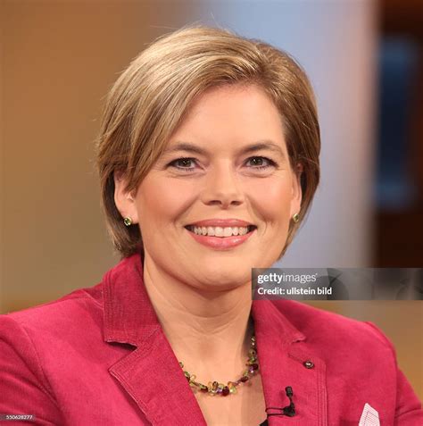 Julia Klöckner In Der Ard Talkshow Anne Will Am In Berlin Thema Der