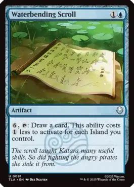 Waterbending Scroll Avatar The Last Airbender Tla Price History