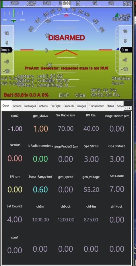 Hybrid Drone Generator HUD Display Not Showing Up Mission Planner ArduPilot Discourse