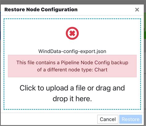 Edge Technologies Inc Documentation Exporting And Restoring Pipeline Node Configuration