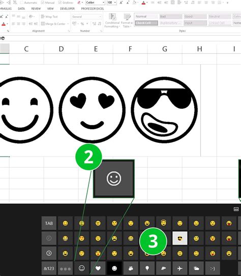 Emojiwindows8 Professor Excel Professor Excel