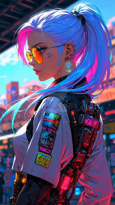 Cyber Girl By Neuromage On Deviantart
