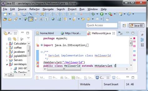 How To Create Servlet In Eclipse IDE Using Tomcat Server