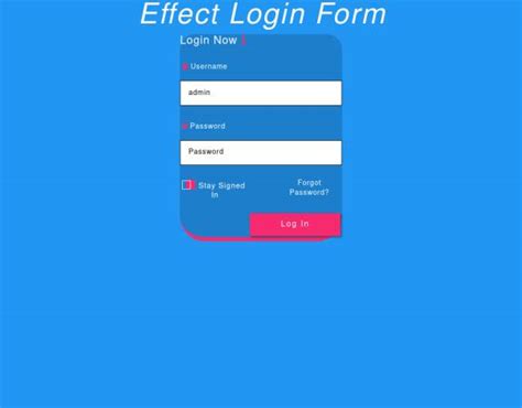 登录界面html，登录页动态背景模板 17素材网