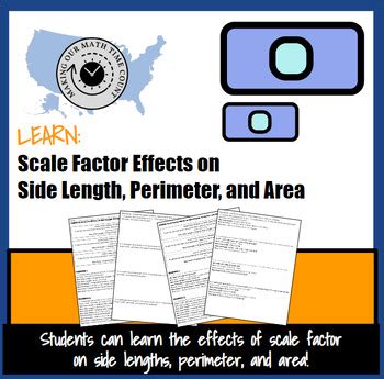 LEARN Scale Factor Effects On Side Lengths Area And Perimeter