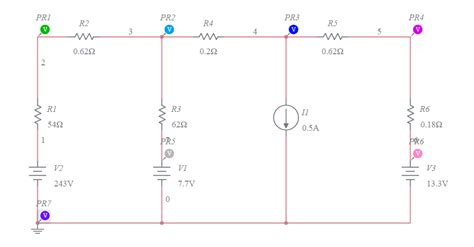 DC Circuit DC Multisim Live