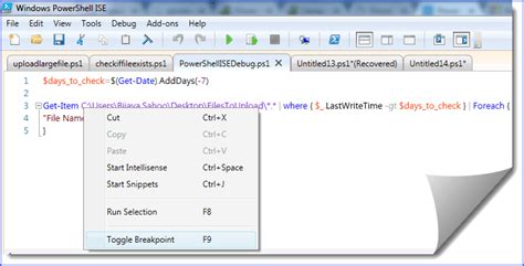 Windows Powershell Ise Tutorial Spguides
