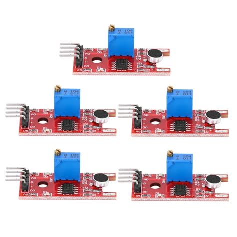 Sensor De Sonido Ky 038 Módulo De Sensor De Sonido De 5 Piezas