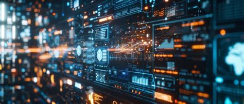 Mock Up Of A Light Interface For Programming Software For Data