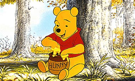 Winnie The Pooh Honey Eating