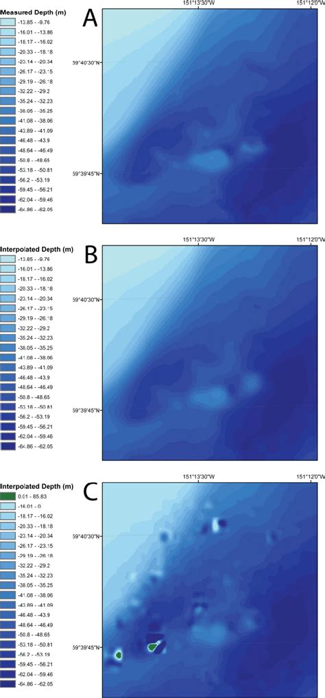 Comparison Of Dems Developed With Spline Interpolation With The Optimal Download Scientific