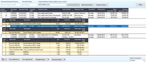 Process Customer Functions Customer Recurring Invoices