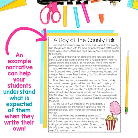 Personal Narrative Examples For 3rd Grade Thrifty In Third Grade