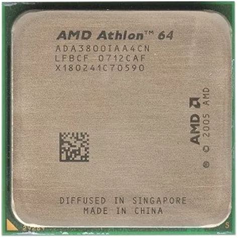 Procesador Amd Athlon 64 3800+ Socket Am2 Ada3800iaa4cn | Meses sin ...