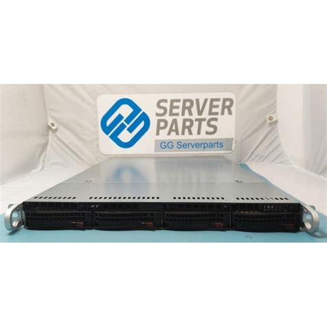 Supermicro Sc815 1u 1x Xeon E3 1230 V6 16gb 1x120gb 4x35 9341 4i