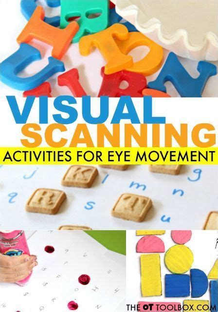 what is visual scanning the ot toolbox visual discrimination