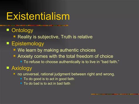 Existentialism Ppt